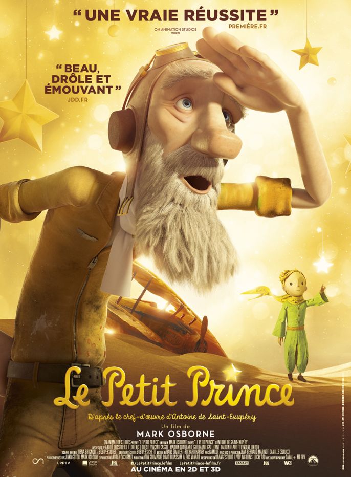 Le Petit Prince : Le making-of et affiches personnages