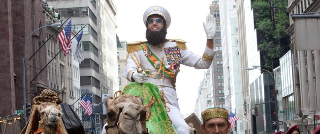 The Dictator : La scène d'ouverture