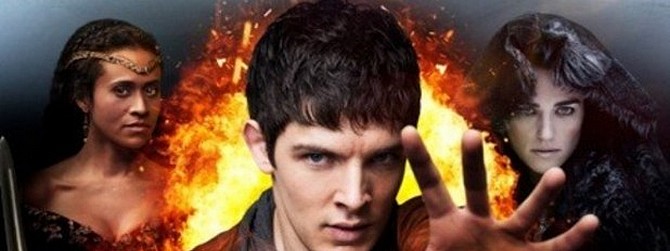 Merlin saison 5 : Arthur, Merlin, Gwen et Uther