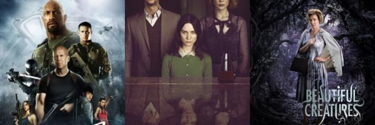 Affiches : G.I. Joe 3D, Stoker, Sublimes Créatures