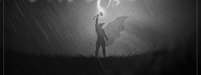 Super-héros : les affiches film noir