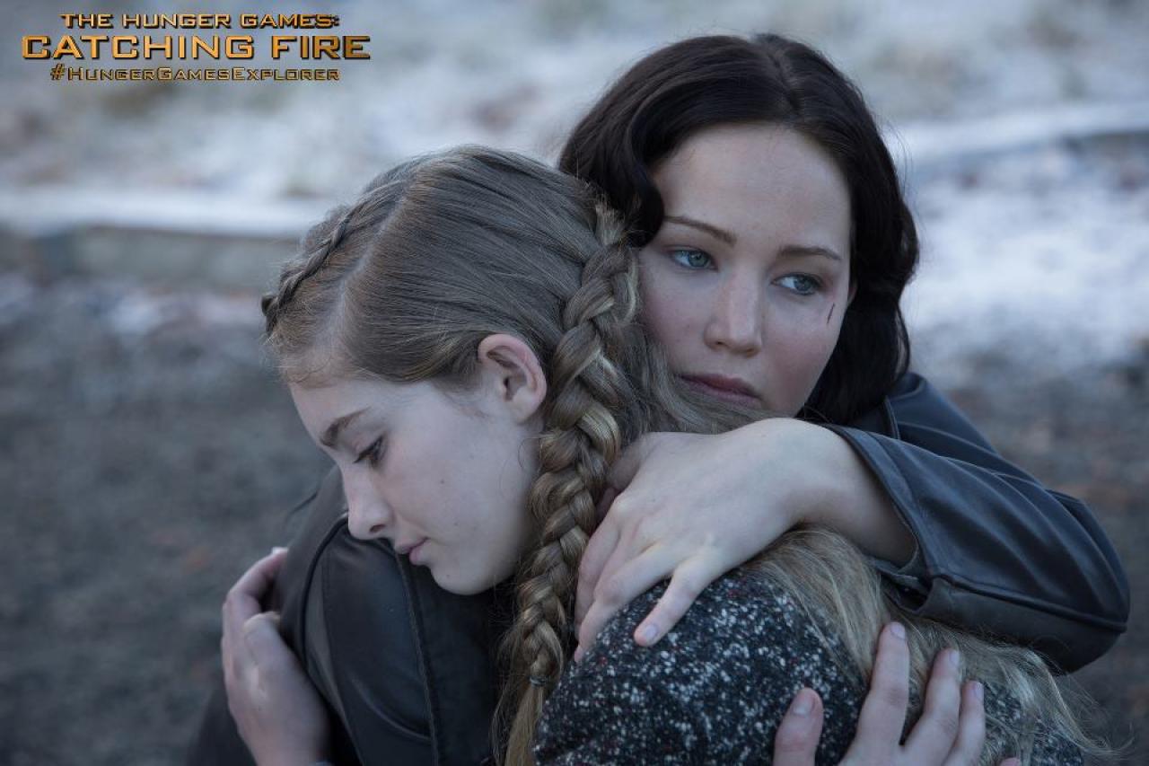 Hunger Games 2 : L'embrasement, nouvelle photo de Katniss et Prim