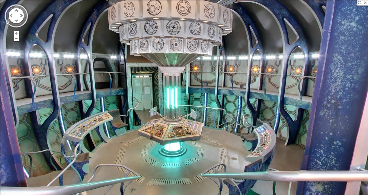 Doctor Who : le TARDIS dans Google Map