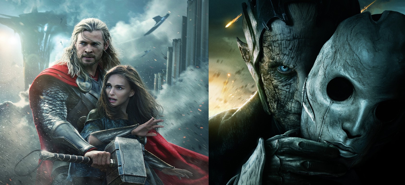 Thor Le monde des ténèbres : Thor, Jane et Malekith s'affichent