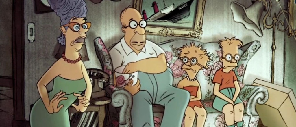 Les Simpson : Le Couch Gag français par Sylvain Chomet