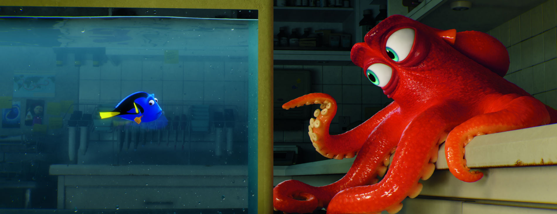 Le Monde de Dory : Découvrez Hank en easter egg dans tous les Pixar