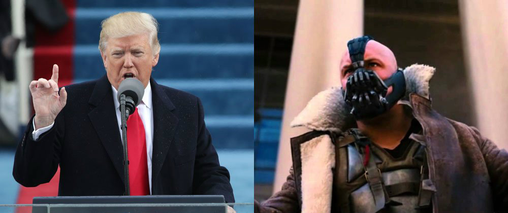 Batman : Donald Trump cite Bane de The Dark Night Rises