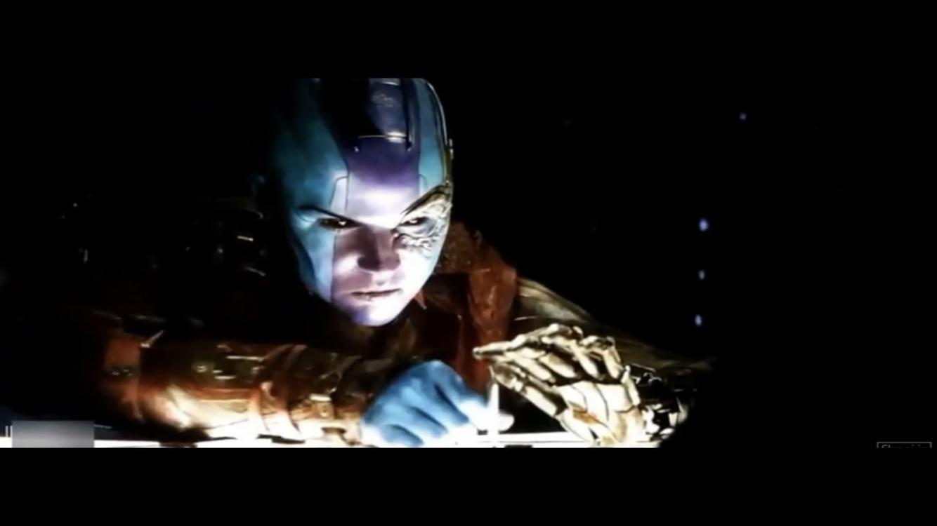 Avengers Endgame : Une scène improvisée entre Nebula et Iron Man