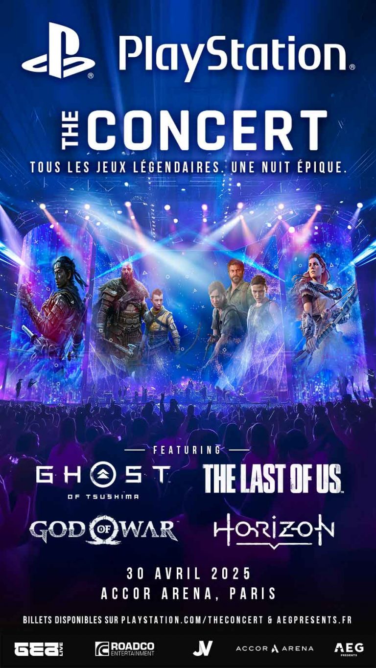 PlayStation: The Concert débarque à Paris cet avril
